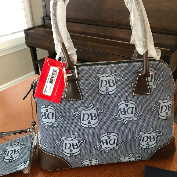 Dooney & Bourke | Bags | Dooney Bourke Donegal Crest Dome Satchel ...